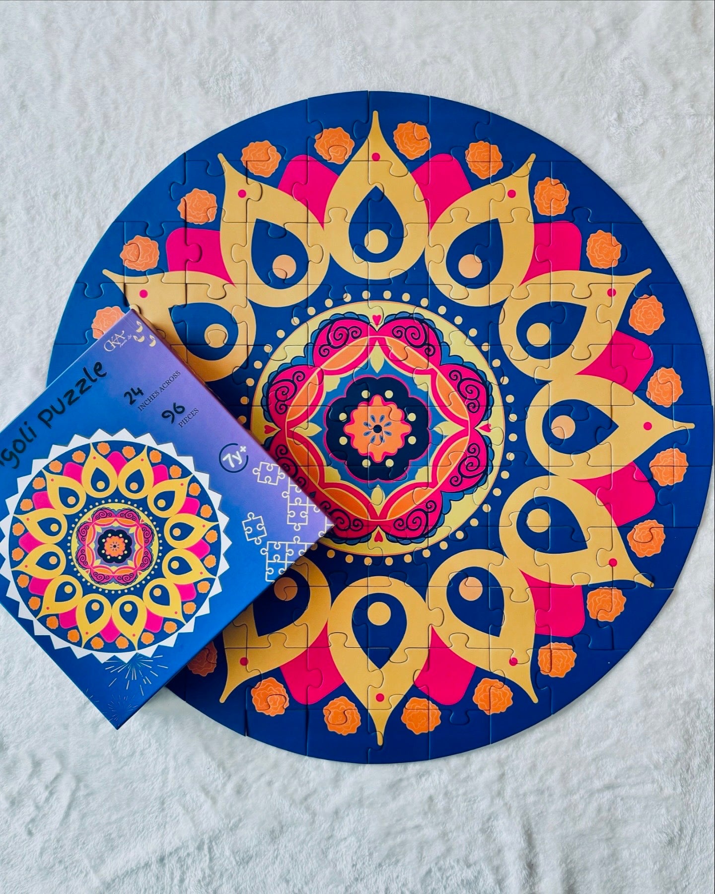 Rangoli Puzzle – Corner Piece Puzzles